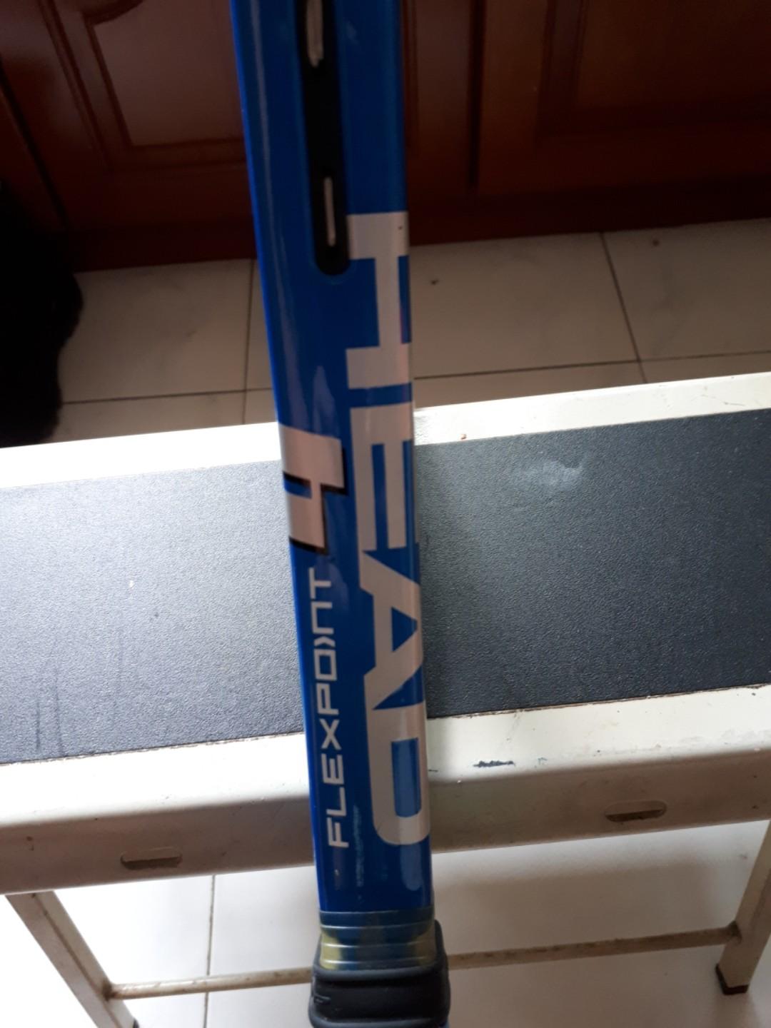 Tennis Racket Head Flexpoint 4, Sports Equipment, Sports & Games ...