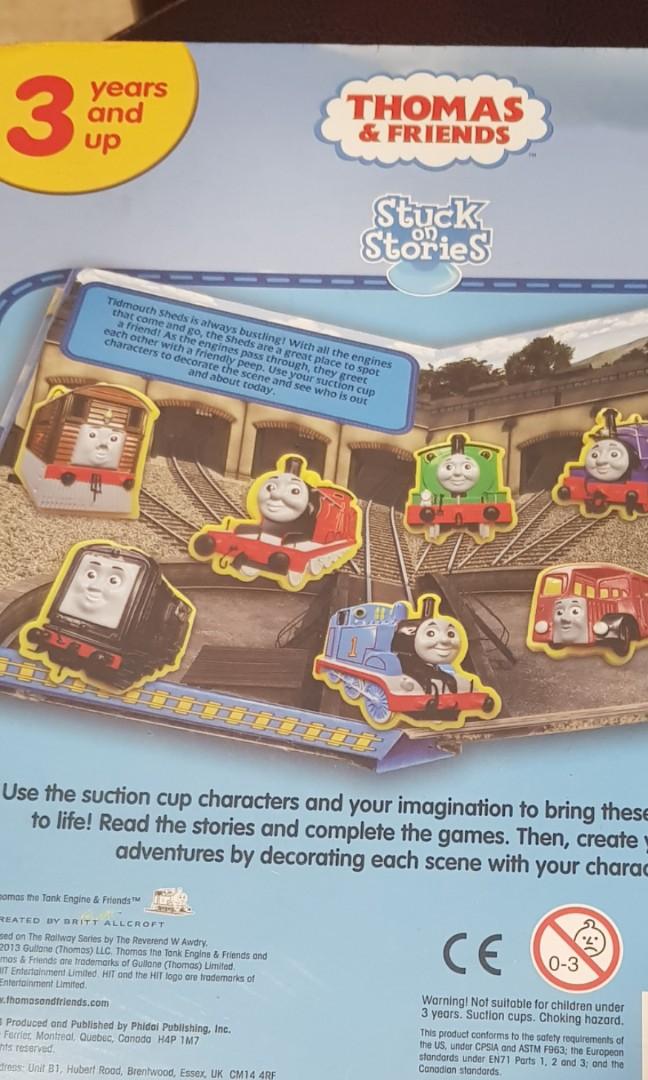 Thomas and friends Stuck on stories, Hobbies & Toys, Books & Magazines ...