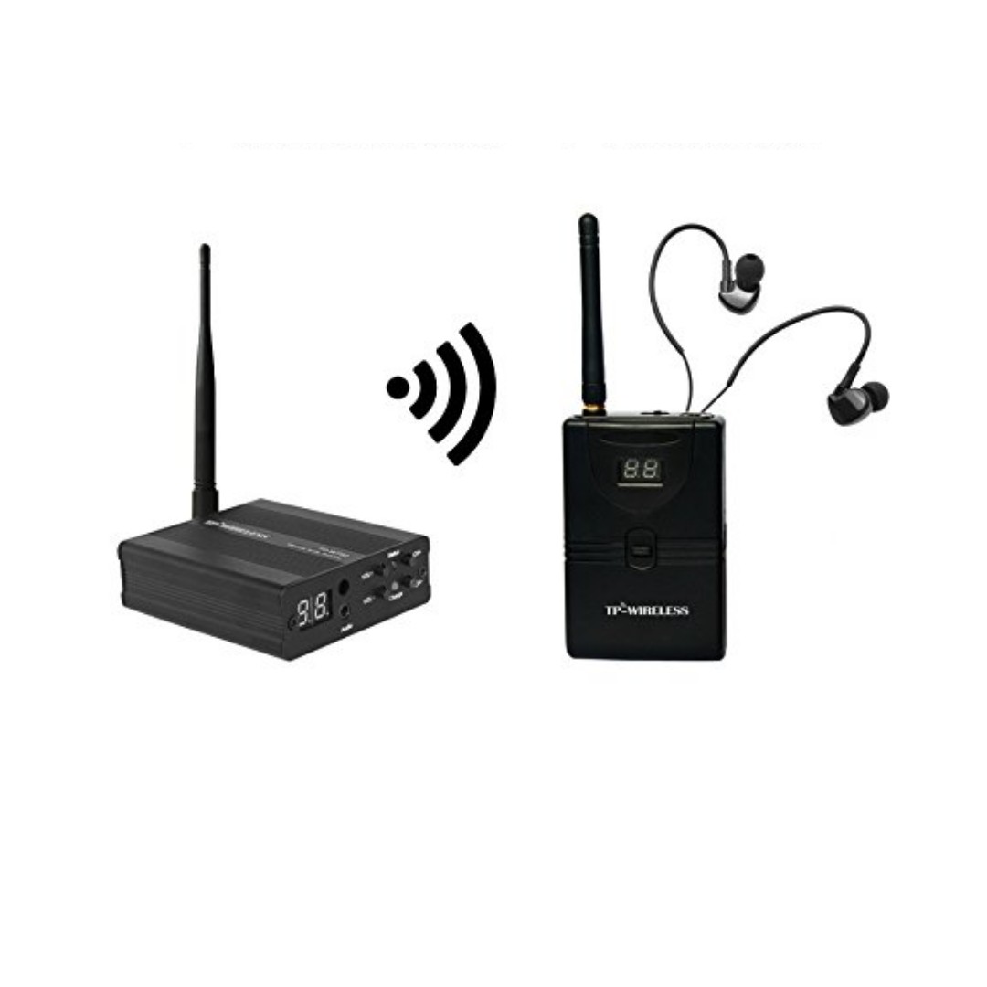 TP-WIRELESS 2.4GHz Professional In-ear Wireless Monitor System, Audio, Portable Audio ...