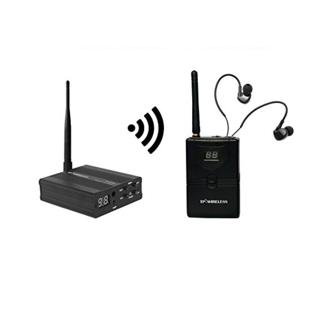 TP-WIRELESS 2.4GHz Professional In-ear Wireless Monitor System, Audio, Portable Audio ...