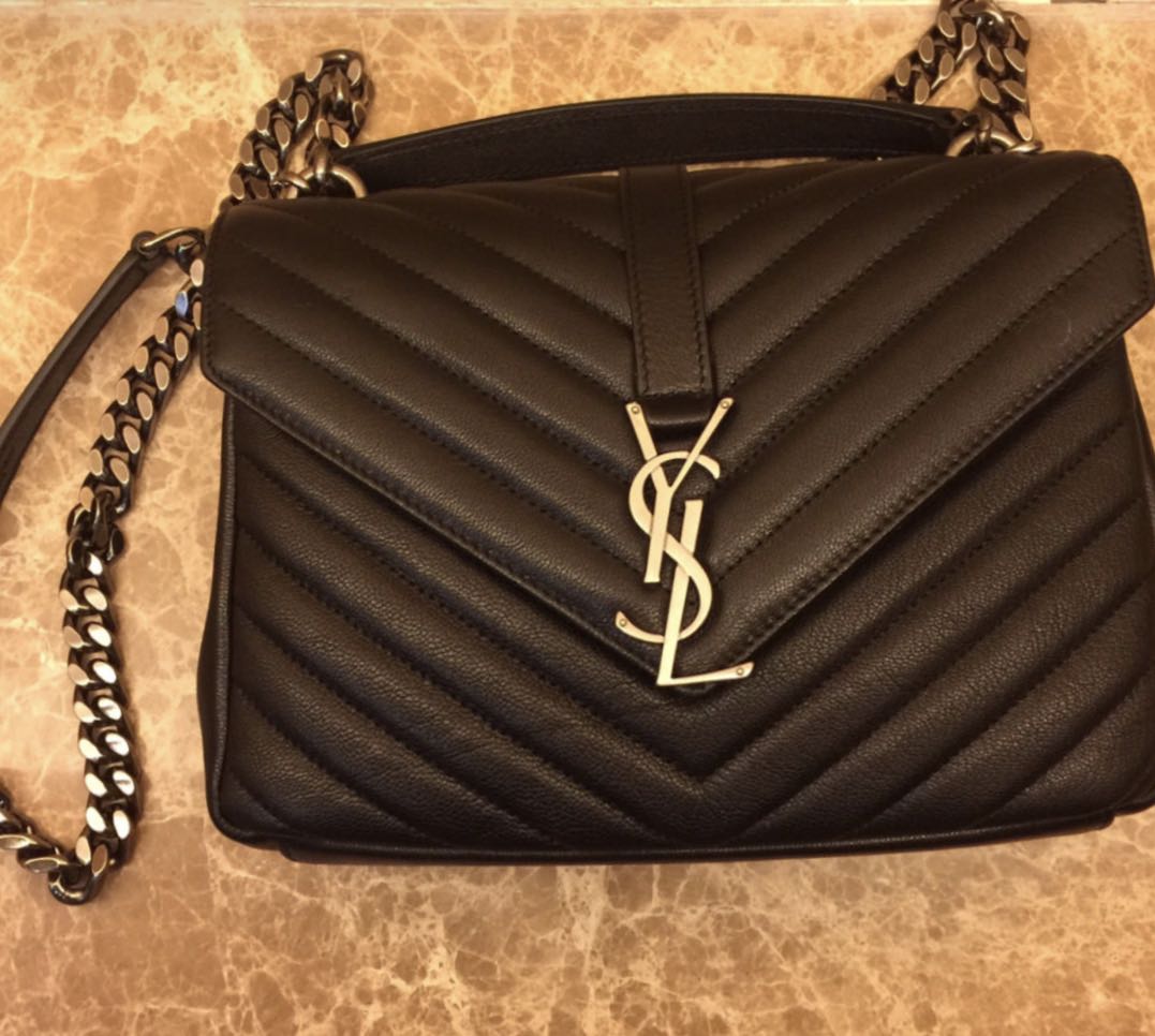 YSL College medium Bag, Luxury, Bags & Wallets on Carousell