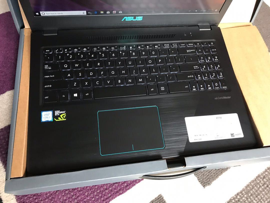 Asus X570 Core i7 8thGen 20GB 1TB NVIDIA GTX 1050 15.6inch LED FullHD ...