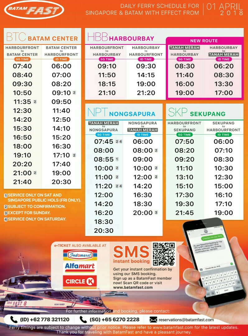 BATAM FAST ETICKET ALL PASSPORT ONLY, Tickets & Vouchers, Local ...