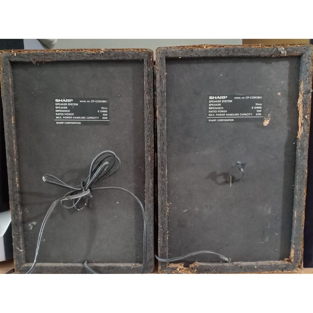 Black sharp speaker cpc25 speaker system For Sale, Audio, Soundbars ...