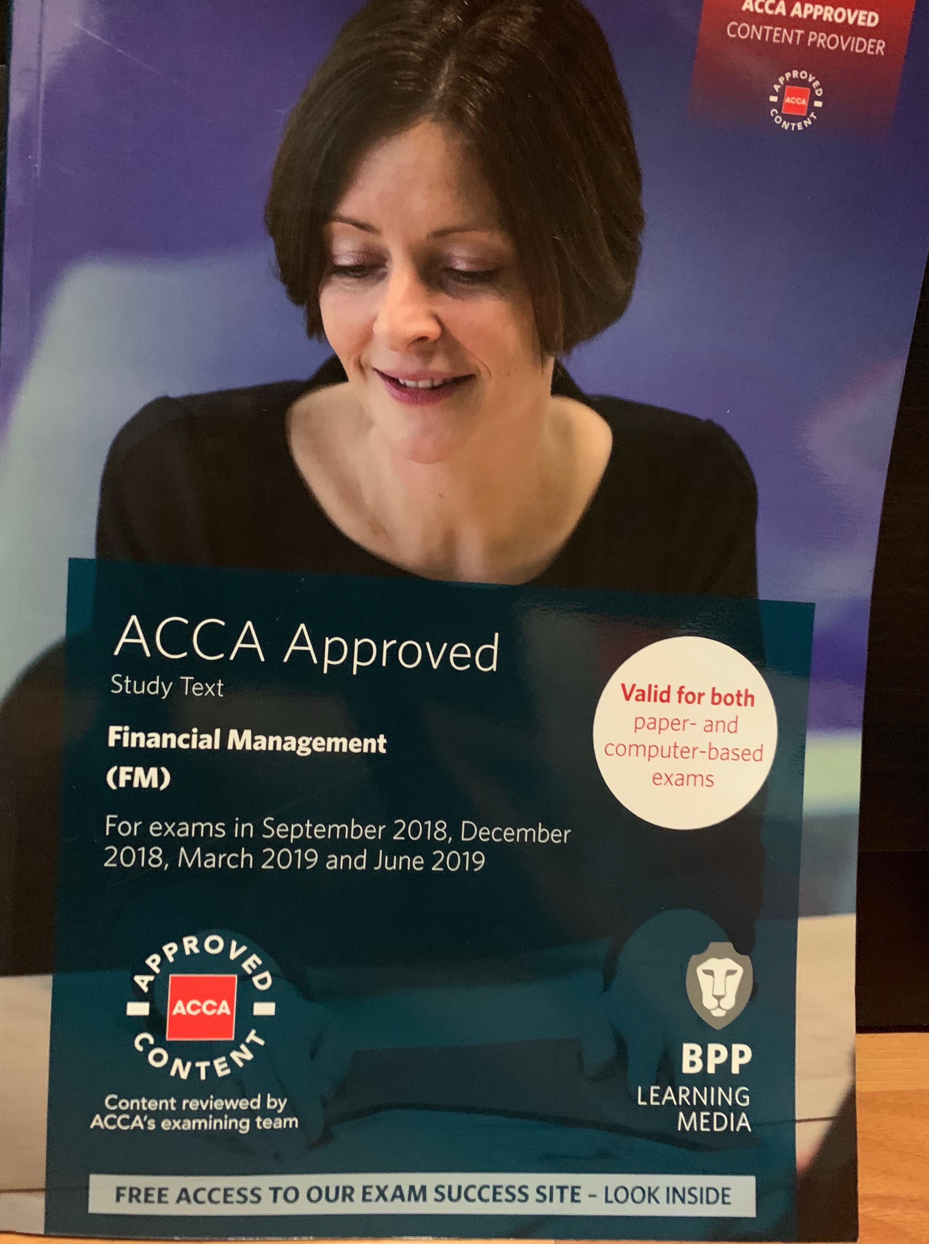 BPP ACCA F9, Hobbies & Toys, Books & Magazines, Assessment Books on ...