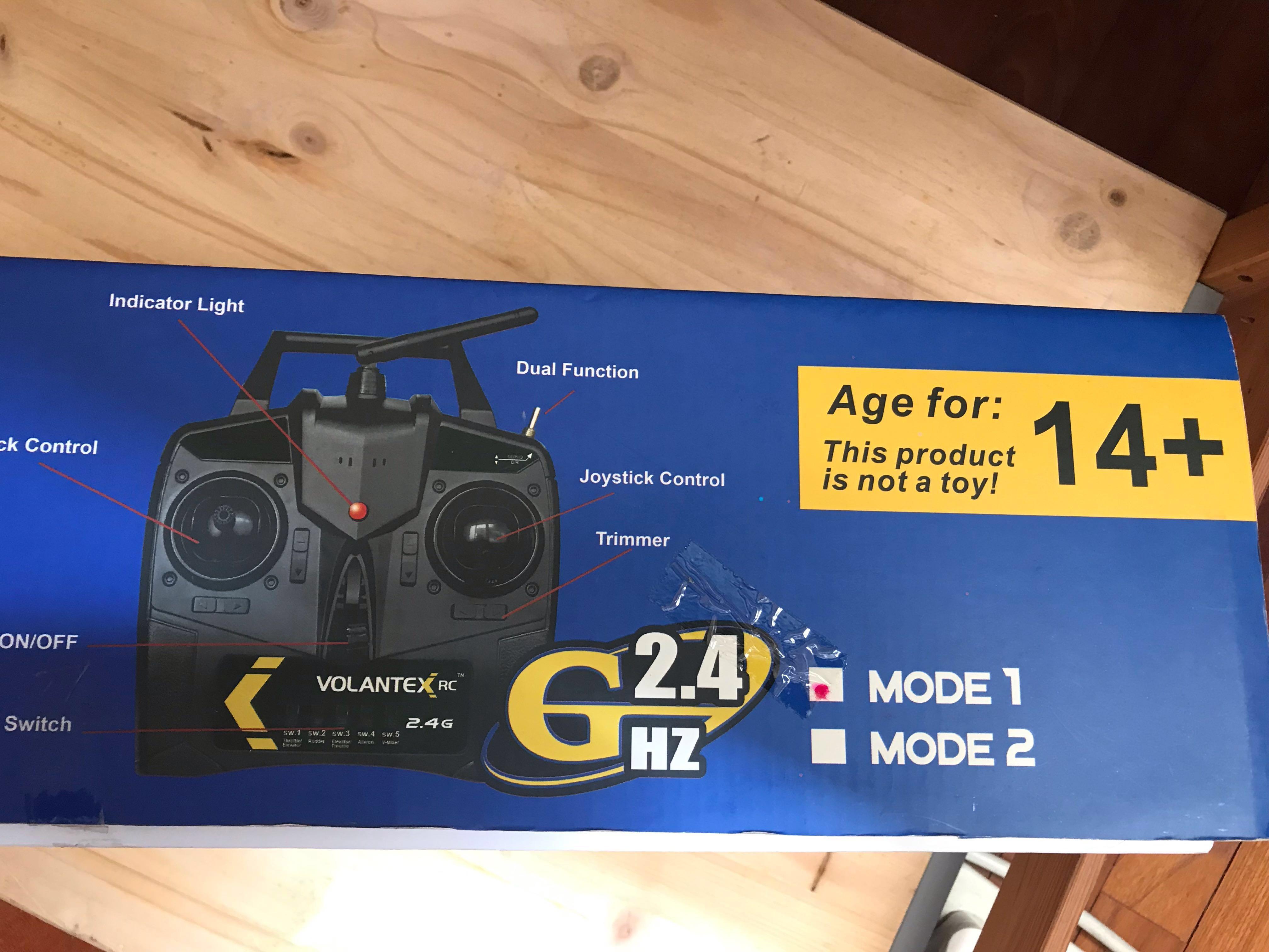 Decathlon Volantex RC Plane, Hobbies & Toys, Toys & Games on Carousell