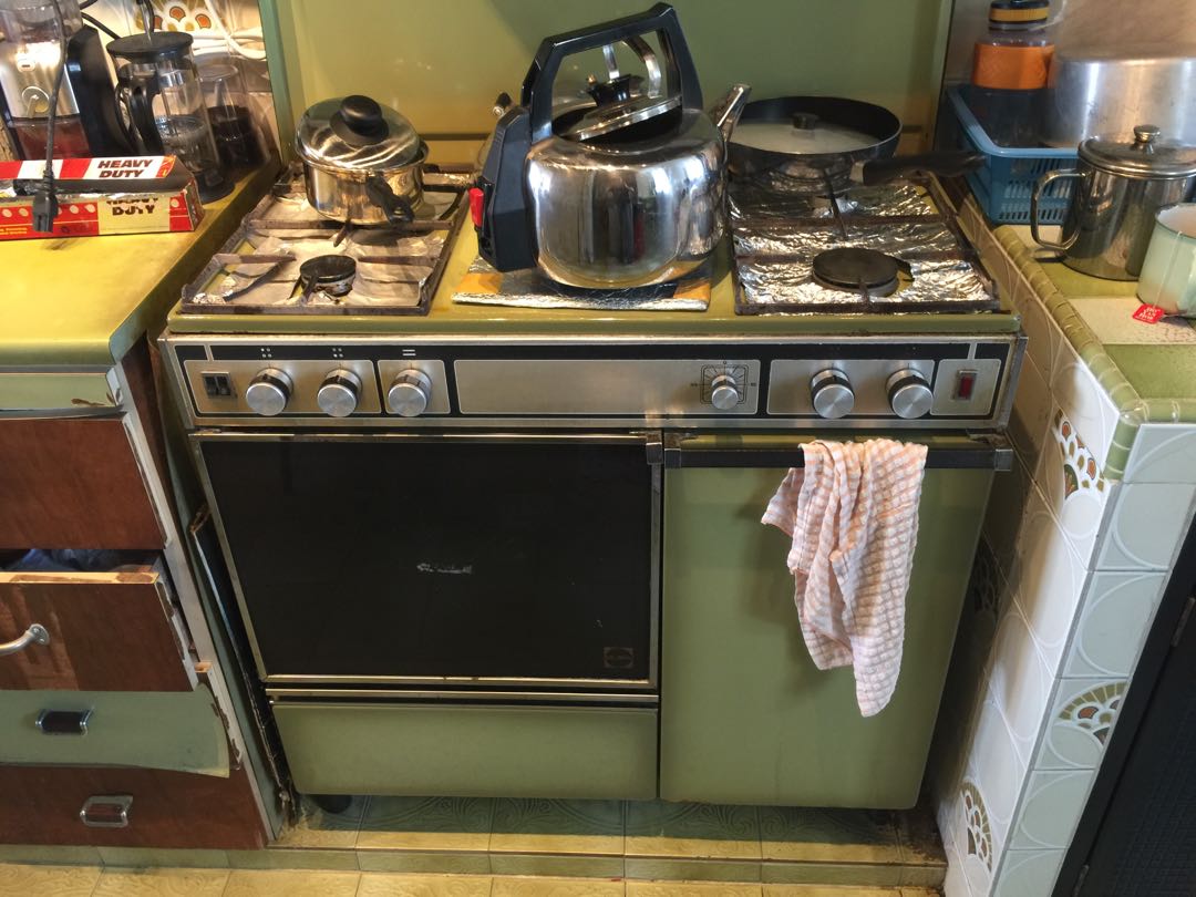 ELBA 1980ish gas cooktop and electric stove, TV & Home Appliances ...