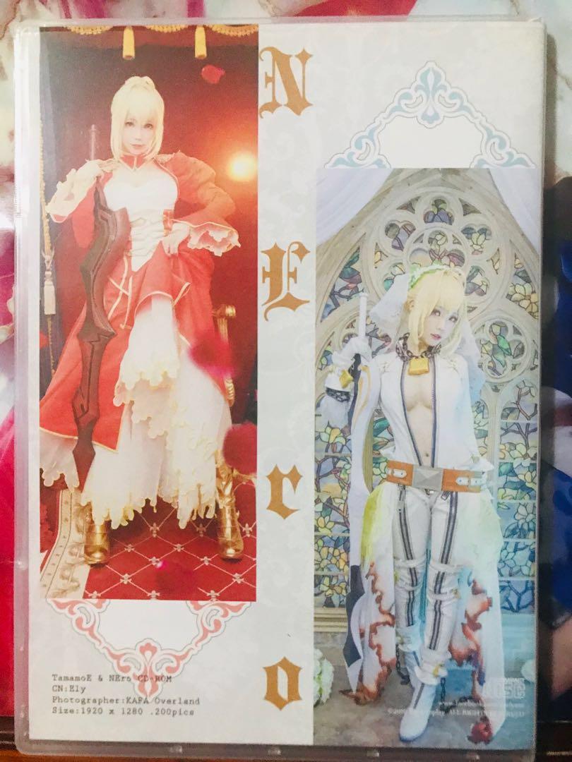 Ely（E子）Cosplayer “Tamamo no Mae & Nero photo book set”Fate stay night ...