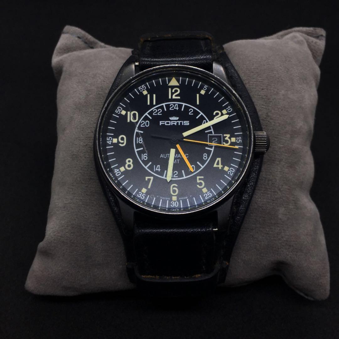 Fortis Flieger GMT Pilot’s watch PVD case, Men's Fashion, Watches ...