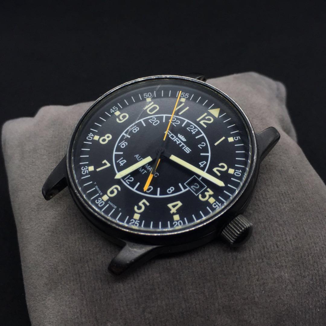 Fortis Flieger GMT Pilot’s watch PVD case, Men's Fashion, Watches ...