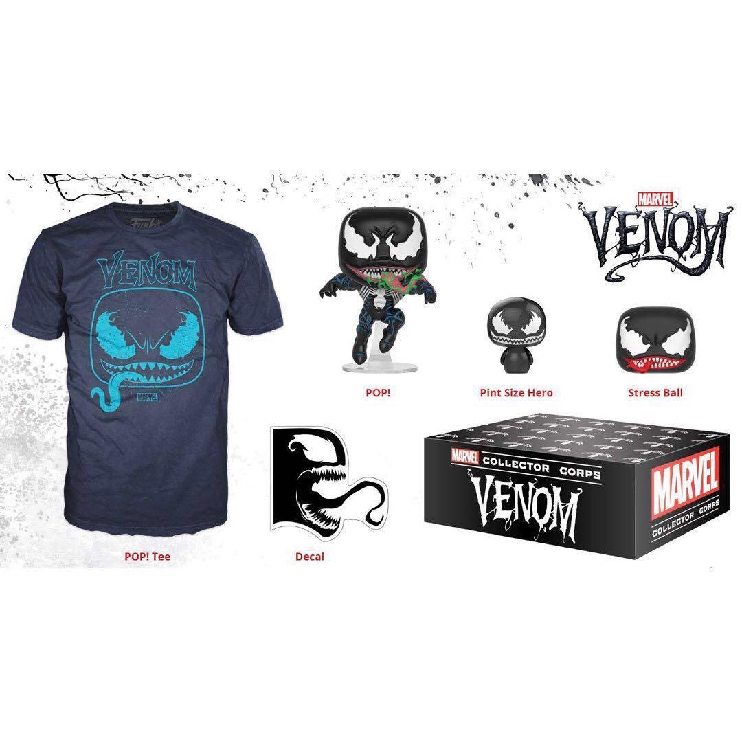 Funko Pop Venom Marvel Collector Corps Box, Hobbies & Toys, Toys ...