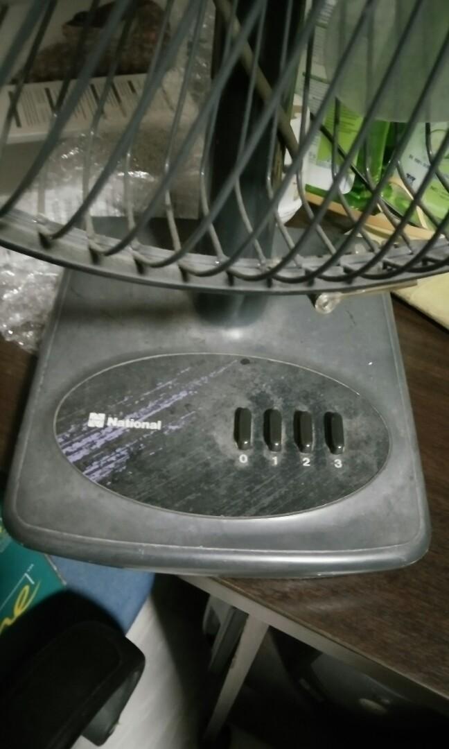 Japan brand NATIONAL Table fan, Furniture & Home Living, Lighting ...