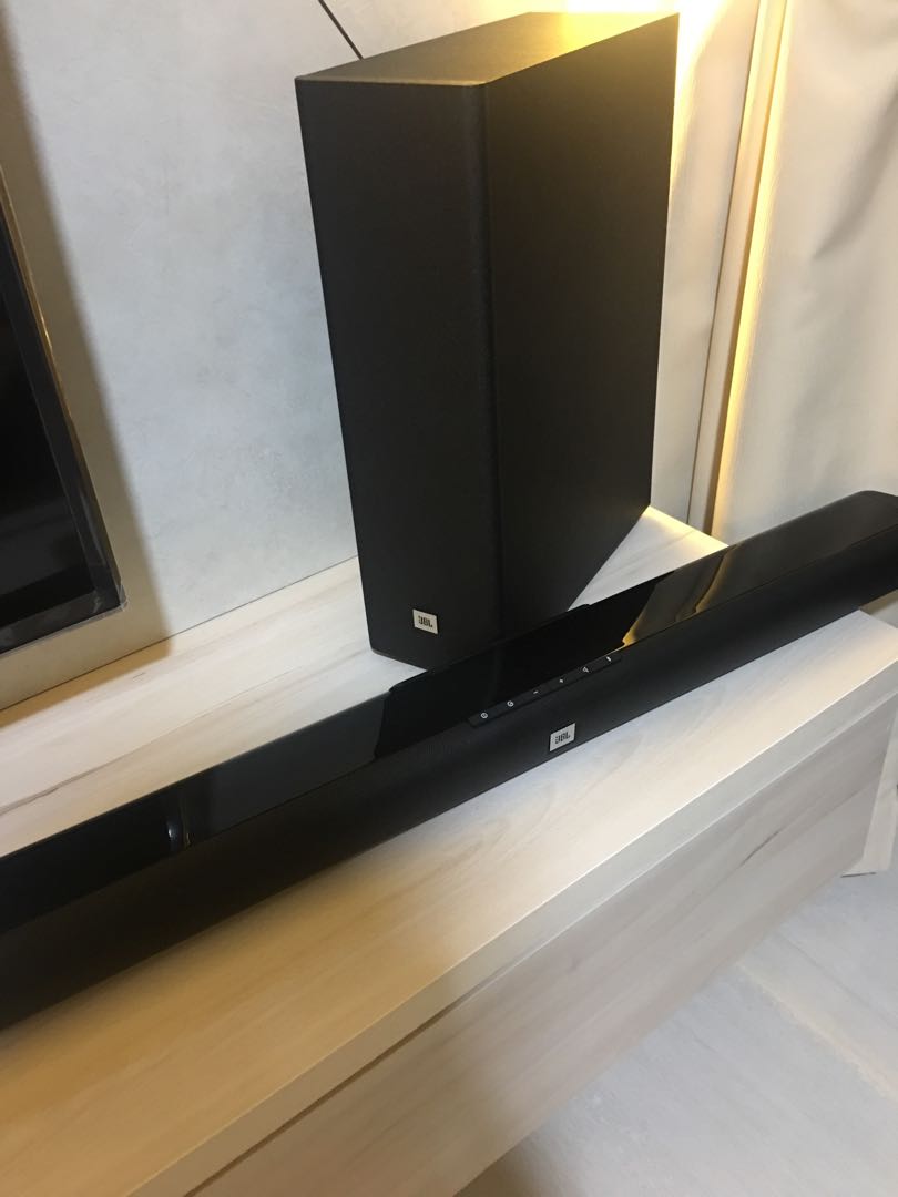 JBL SB150 CINEMA Blue Tooth 2.1 soundbar with wireless subwoofer, Audio ...
