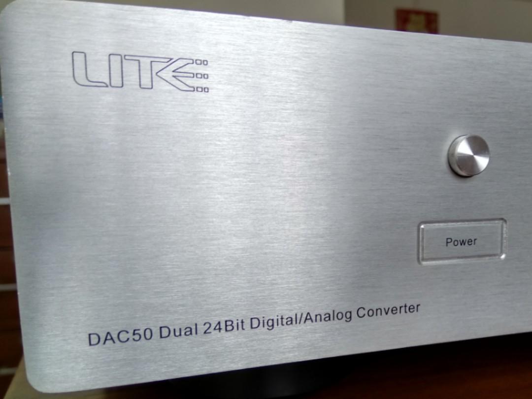 LITE DAC50 Tube Dac 24 bit, Audio, Other Audio Equipment on Carousell
