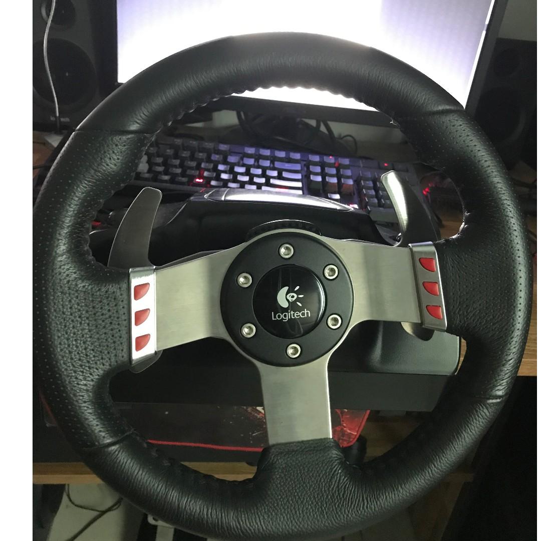 Logitech G27 Racing Wheel PC & PS3, Computers & Tech, Parts ...