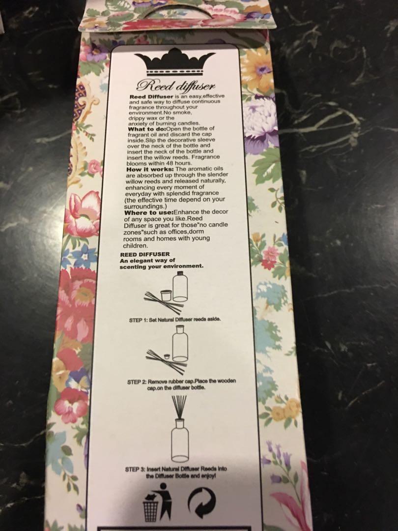 Mille de Fleur Reed diffuser 30ml - 3 in a pack, Everything Else on ...