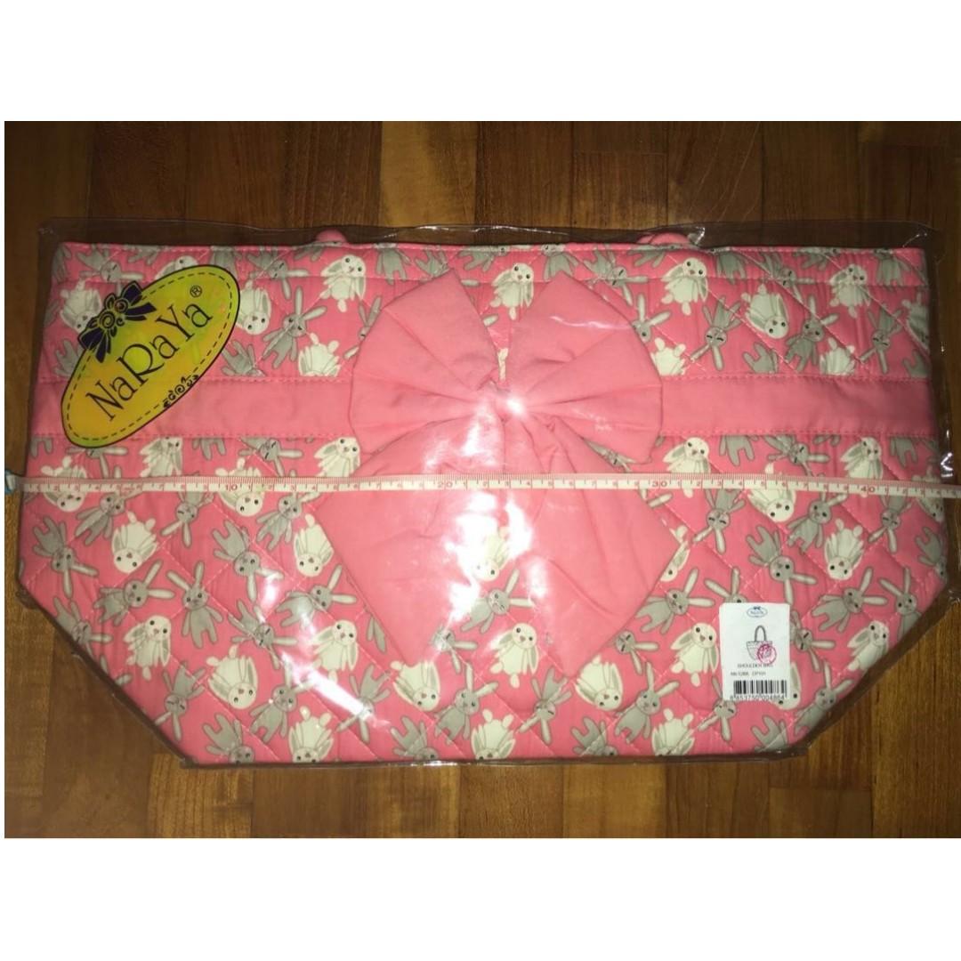 Naraya Pink Rabbit series bag, Women's Fashion, Bags & Wallets, Tote ...