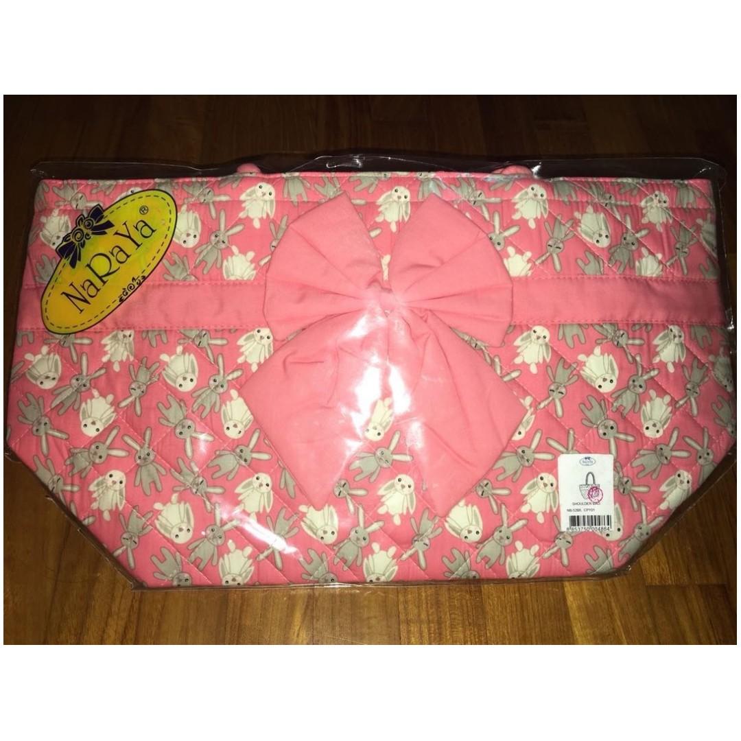 Naraya Pink Rabbit series bag, Women's Fashion, Bags & Wallets, Tote ...