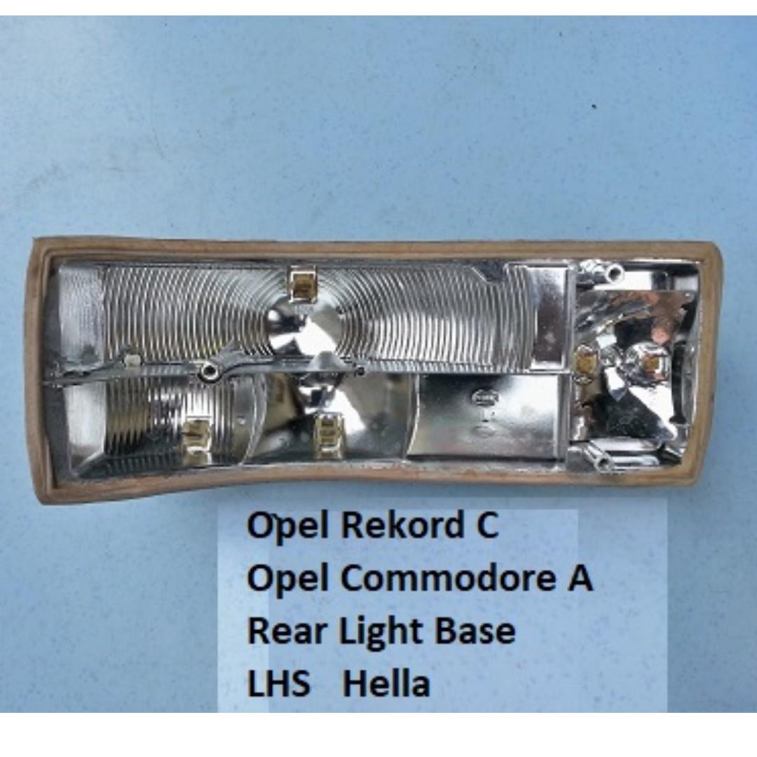 Opel Rekord C Commodore A rear light base, Auto Accessories on Carousell
