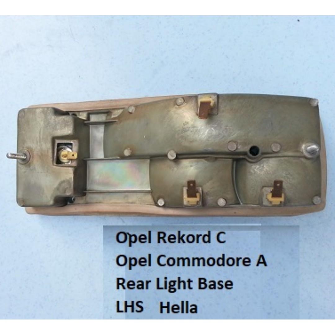 Opel Rekord C Commodore A rear light base, Auto Accessories on Carousell