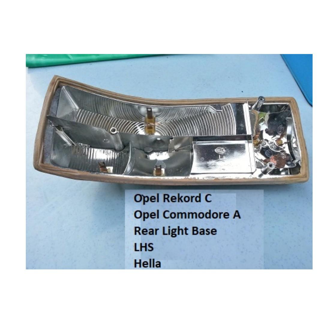 Opel Rekord C Commodore A rear light base, Auto Accessories on Carousell