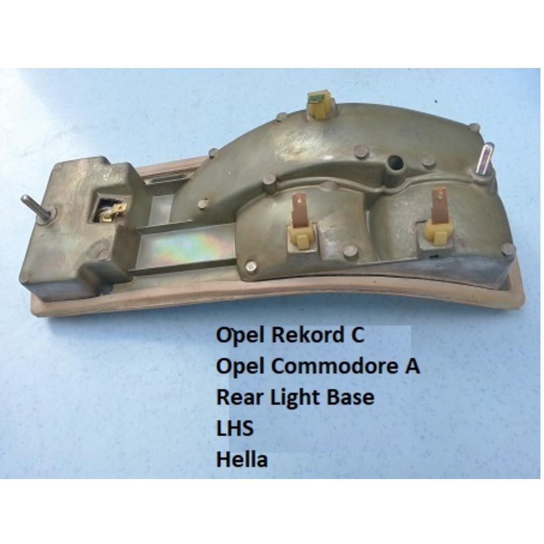 Opel Rekord C Commodore A rear light base, Auto Accessories on Carousell