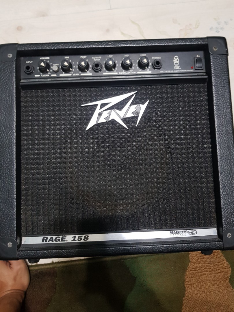 PEAVEY RAGE 150 guitar amp, Hobbies & Toys, Music & Media, Music ...
