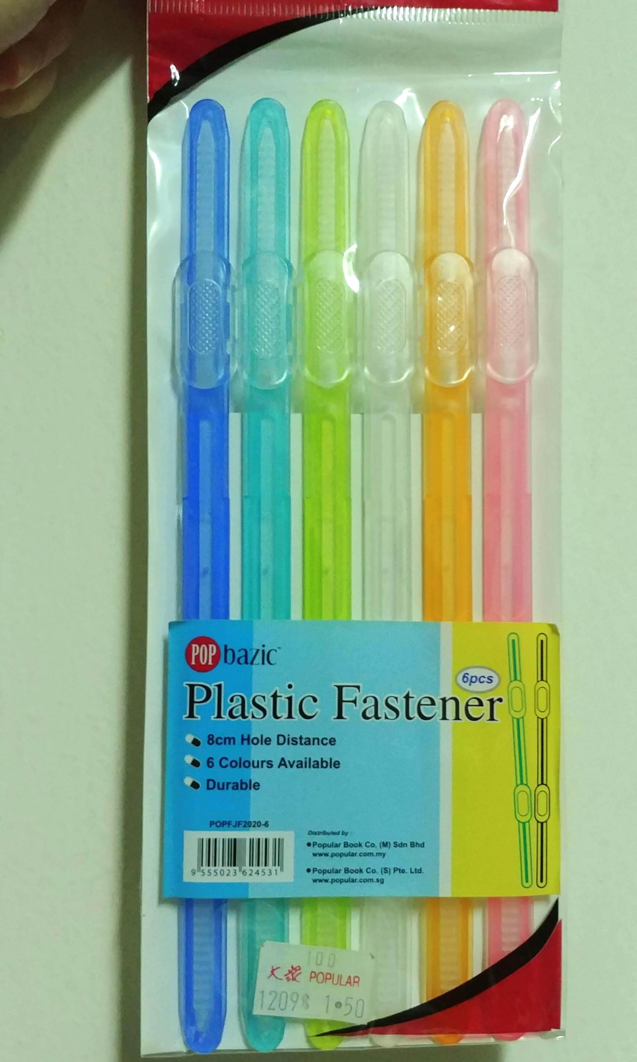 Plastic Fastener, Hobbies & Toys, Stationery & Craft, Craft Supplies ...