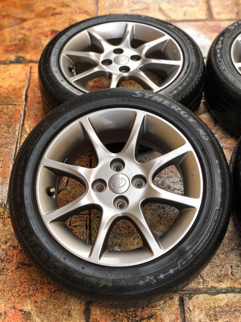 Rim Alza Advance 15 inci, Auto Accessories on Carousell