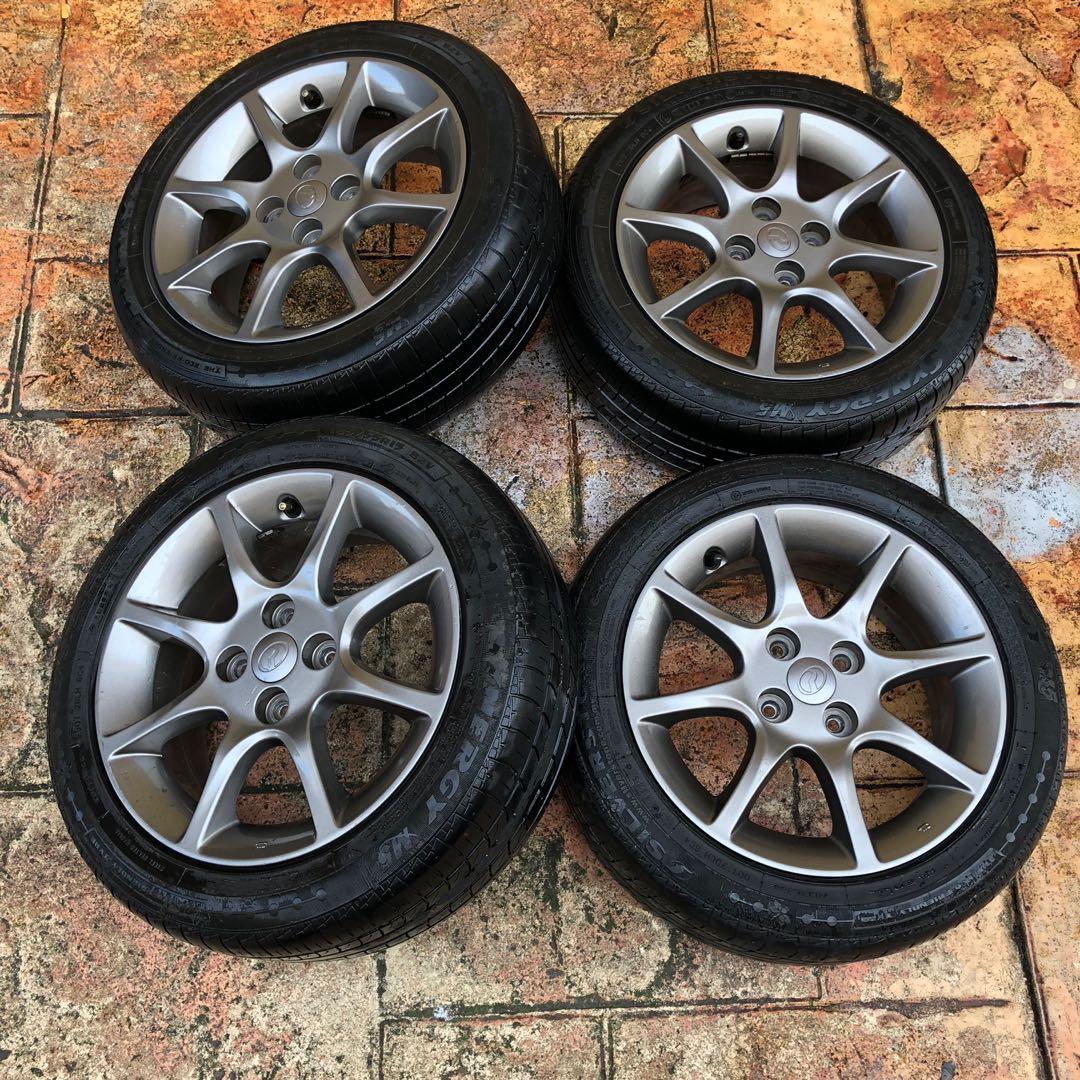 Rim Alza Advance 15 inci, Auto Accessories on Carousell