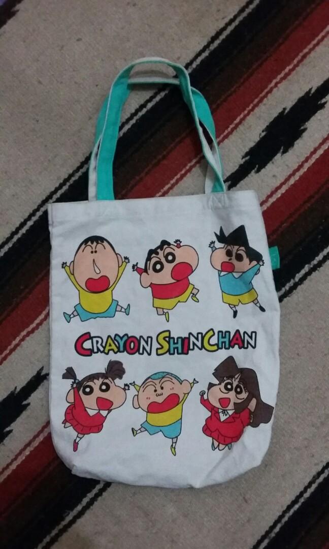 SHINCHAN tote bag, Men's Fashion, Bags, Sling Bags on Carousell
