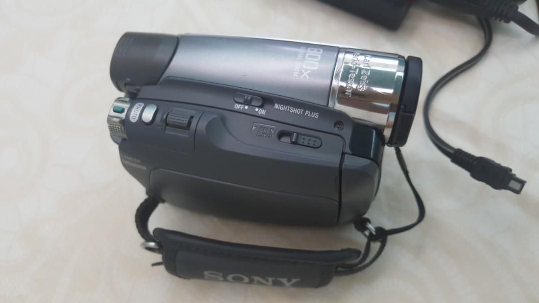 SONY Handycam DCR-HC26 Mini DV, Photography, Video Cameras on Carousell