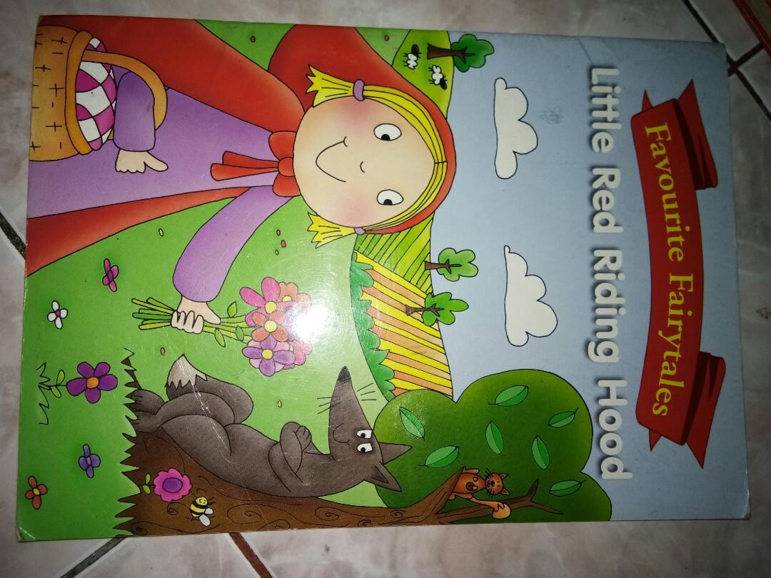 Storybook set of 2 cinderella & little red, Hobbies & Toys, Books ...