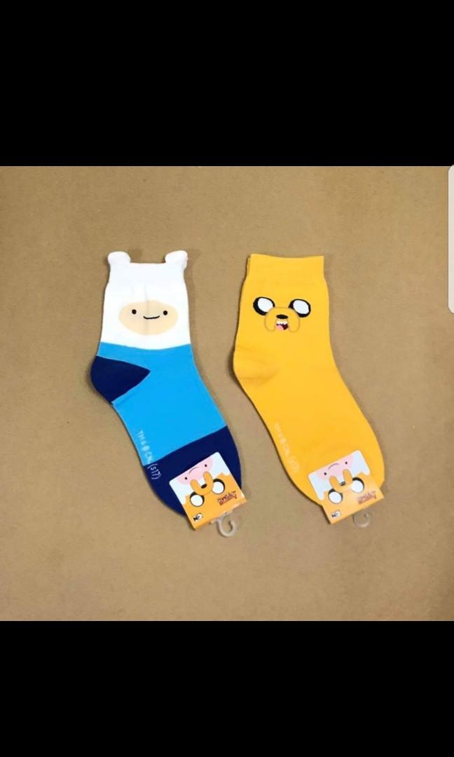 Adventure Time designed socks / Character socks / Cartoon characters ...