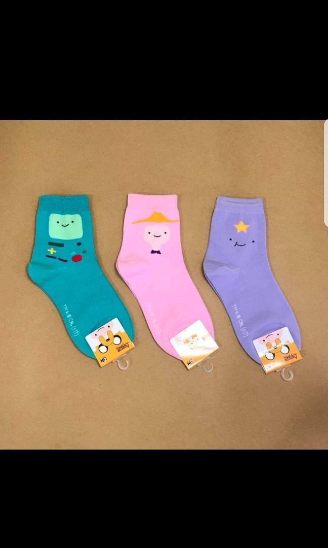 Adventure Time designed socks / Character socks / Cartoon characters ...