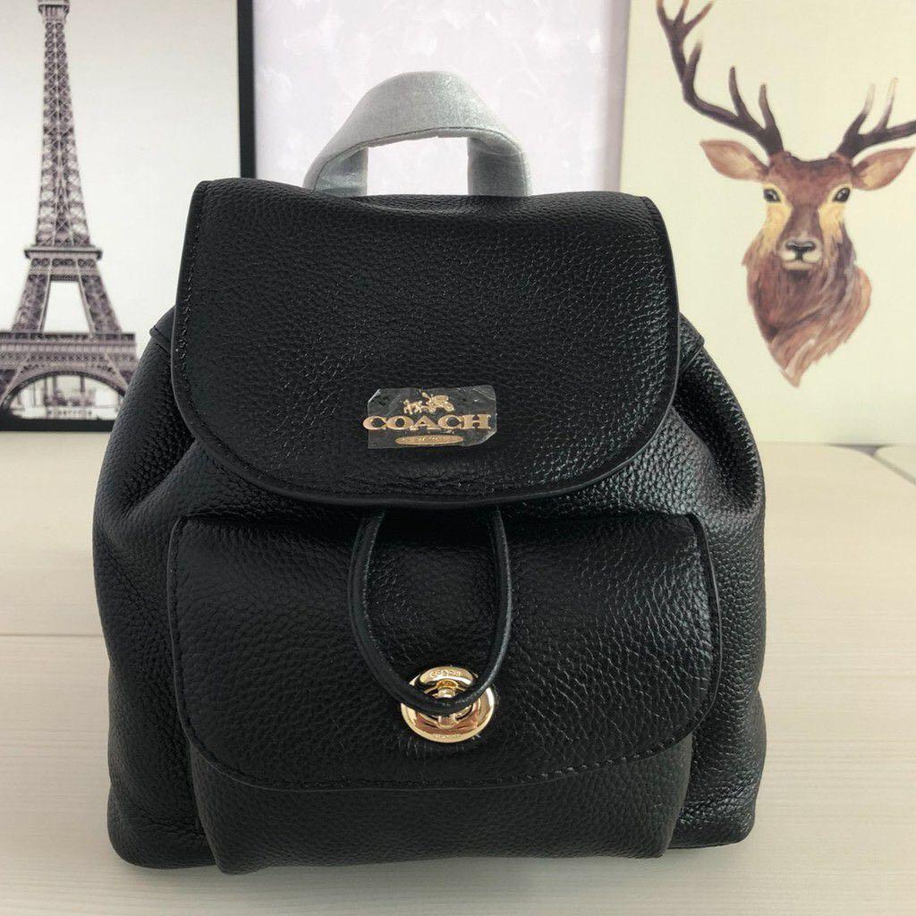 Authentic coach mini billie pebble leather backpack, Luxury, Bags ...