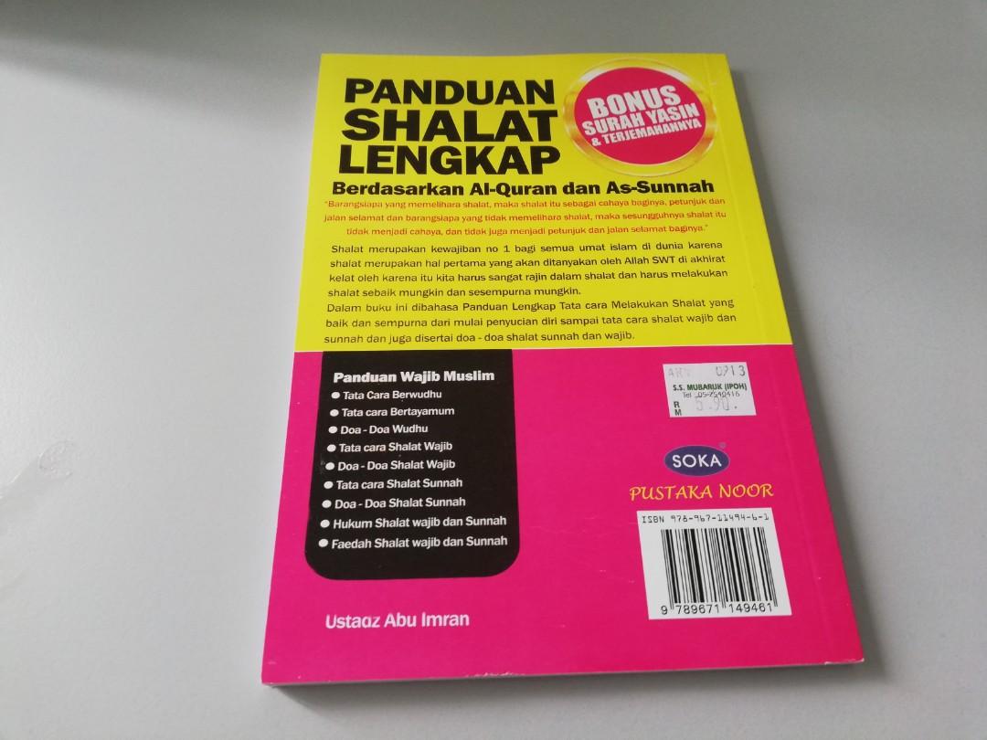Buku Panduan Solat Lengkap Hobbies And Toys Books And Magazines Storybooks On Carousell 