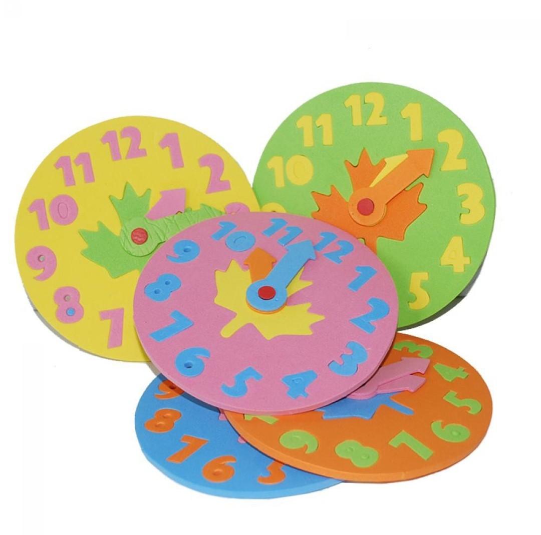 Foam Clock Children Learning Toy Development Goodie Bags Fillers ...