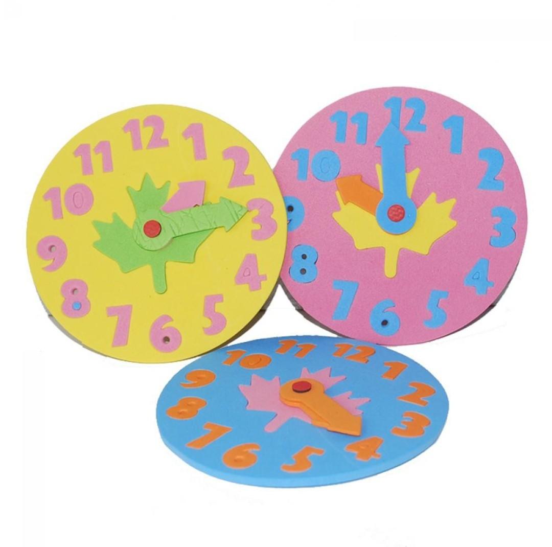 Foam Clock Children Learning Toy Development Goodie Bags Fillers ...