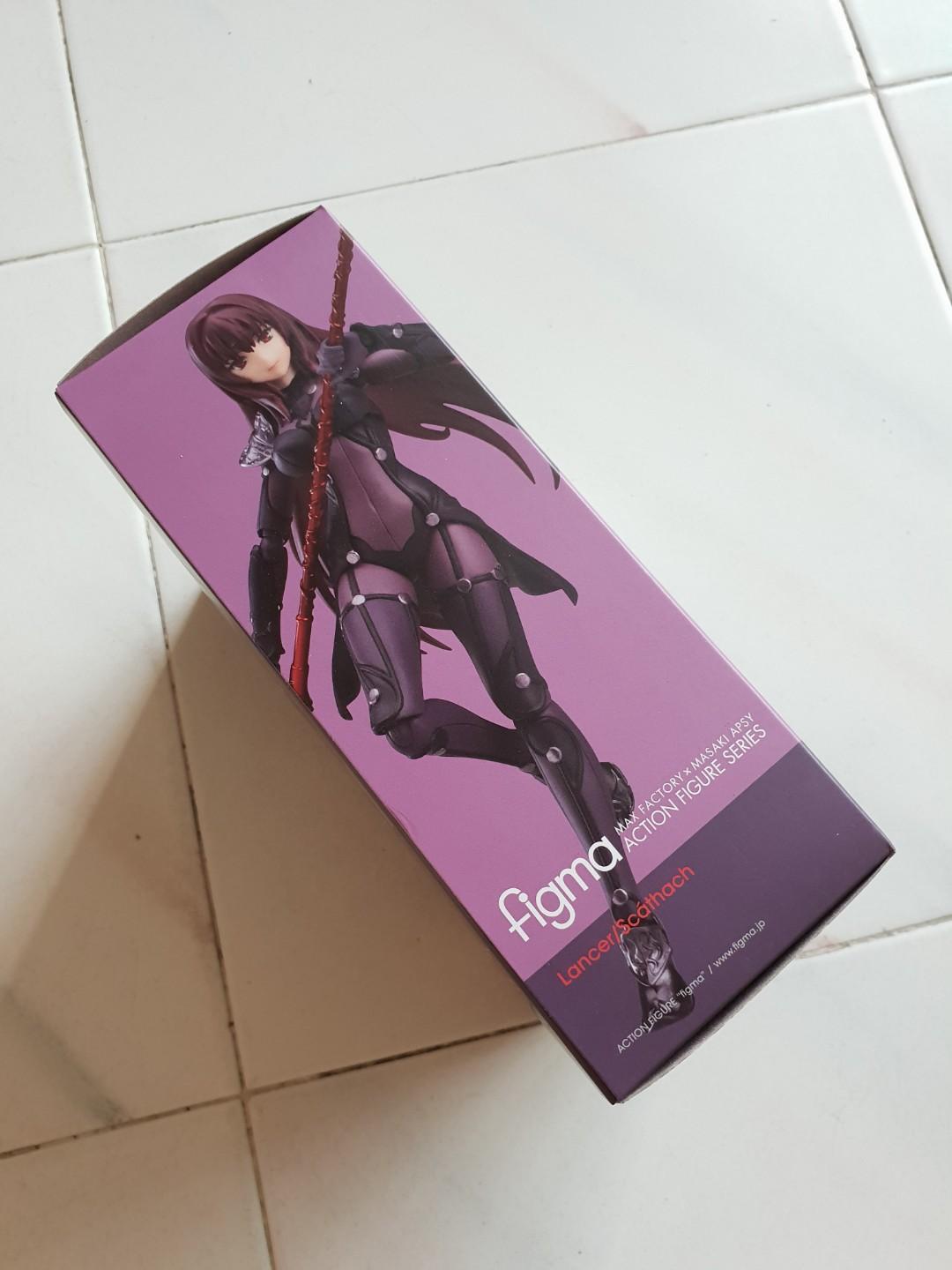 *Free Delivery Max Factory Figma 381 Lancer scathach Fate Grand Order stay night zero, Hobbies ...