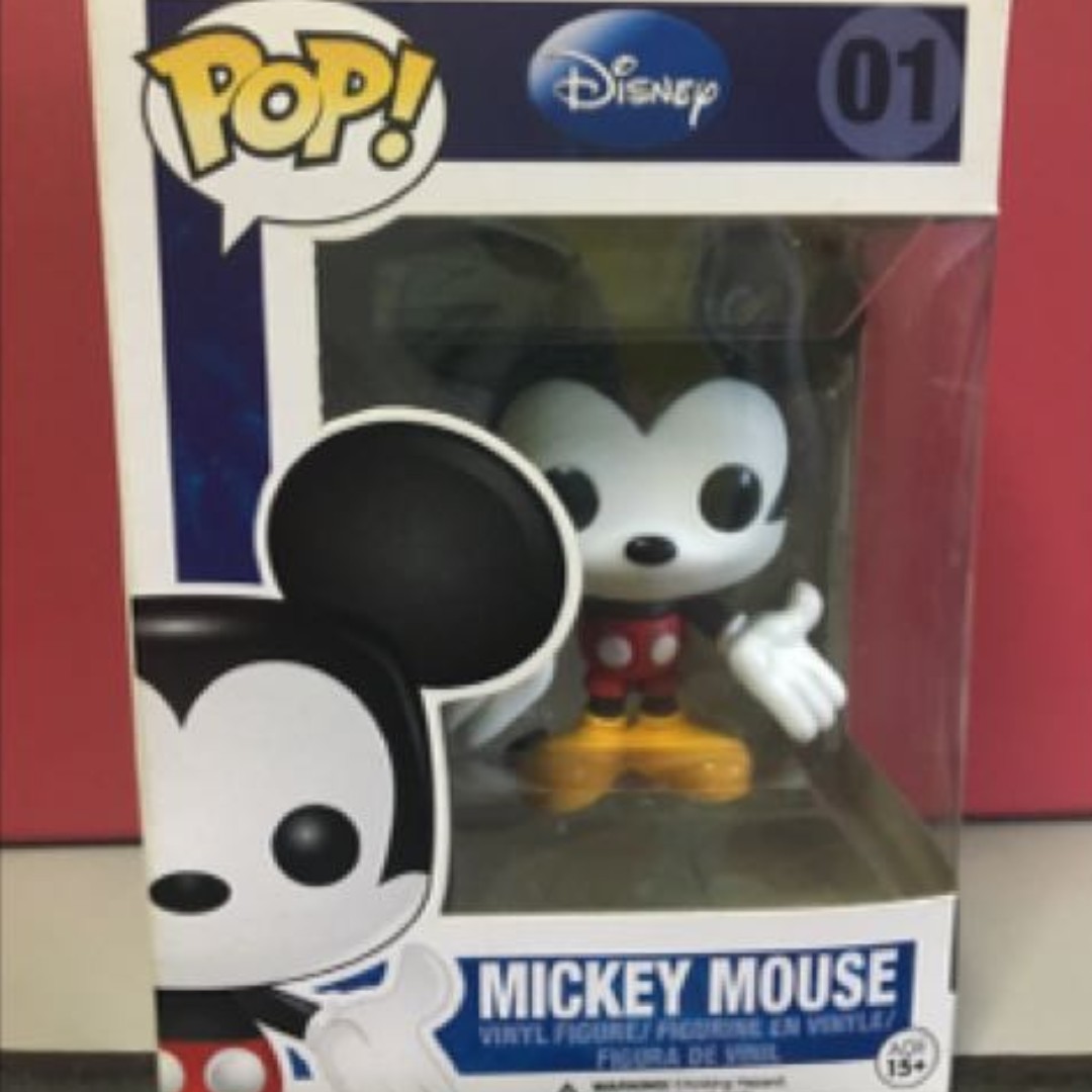 Funko Pop Disney 01: Mickey Mouse, Hobbies & Toys, Toys & Games on Carousell