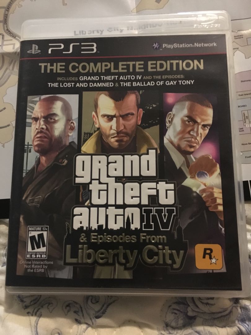 Grand Theft Auto IV, Video Gaming, Video Games, PlayStation on Carousell