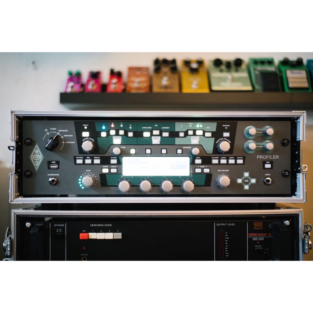 Kemper Powered Rack with Case - 600W Profiler Guitar Amp Head, Hobbies ...