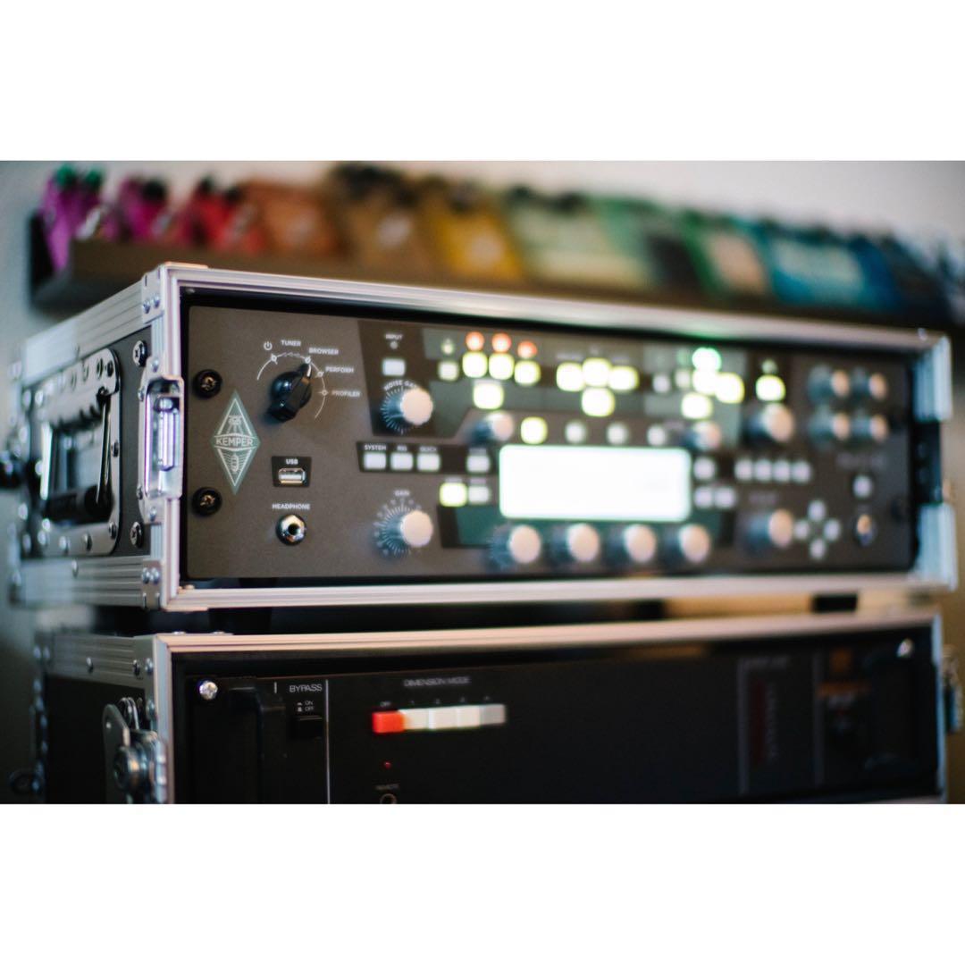 Kemper Powered Rack with Case - 600W Profiler Guitar Amp Head, Hobbies ...