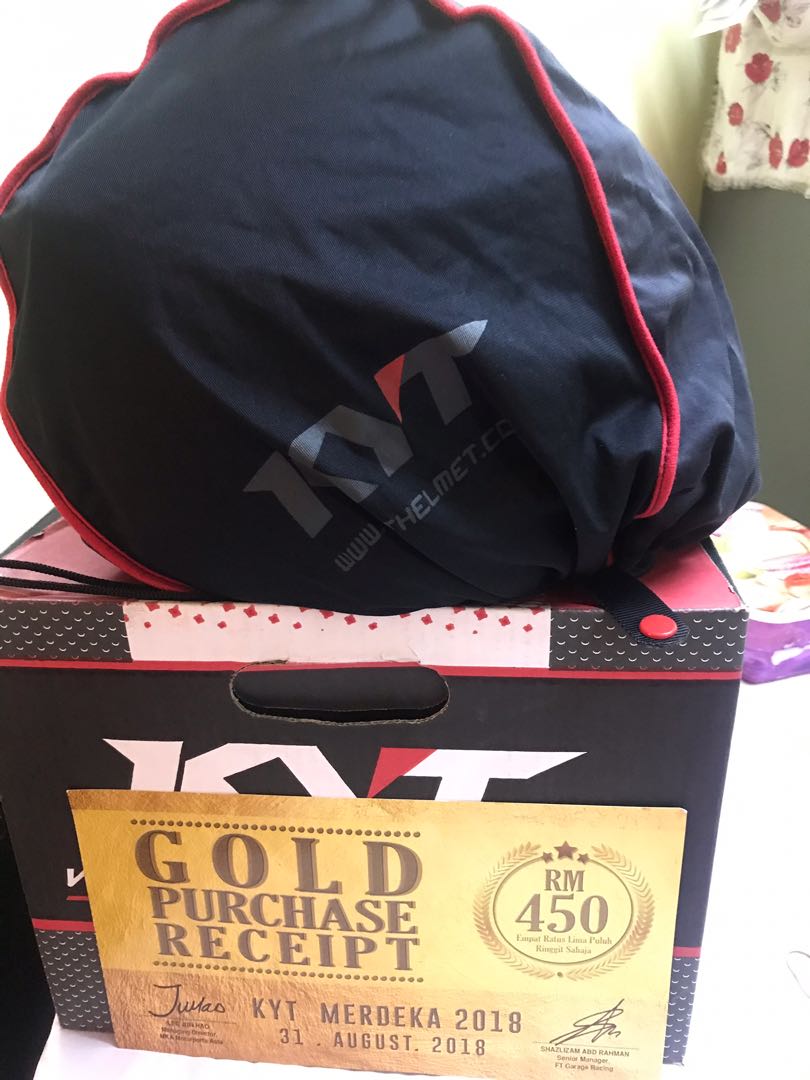 LIMITED EDITION KYT MERDEKA 2018, Auto Accessories on Carousell