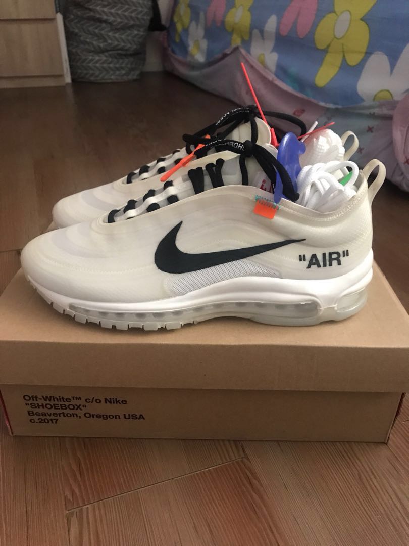 Nike offwhite Airmax 97 OG, Men's Fashion, Footwear, Sneakers on Carousell