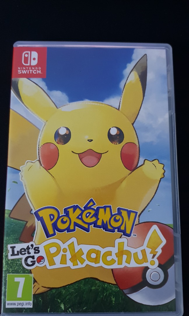 Nintendo Switch Let's Go Pikachu, Video Gaming, Video Games, Nintendo ...