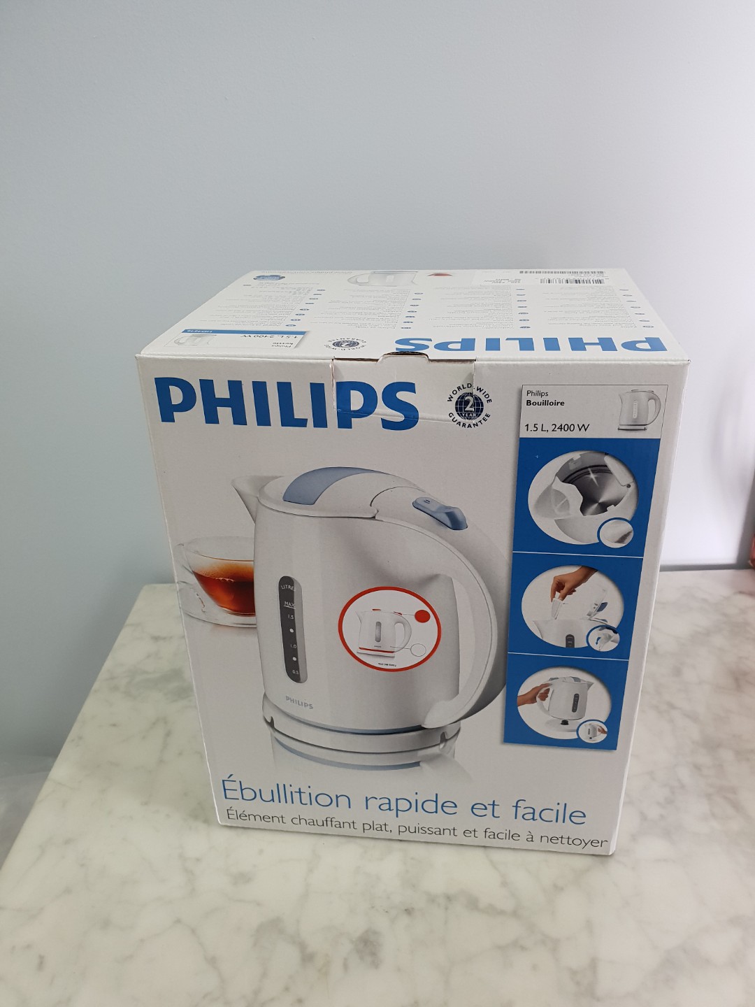Philips 1.5L HD4646 Kettle, TV & Home Appliances, Kitchen Appliances ...