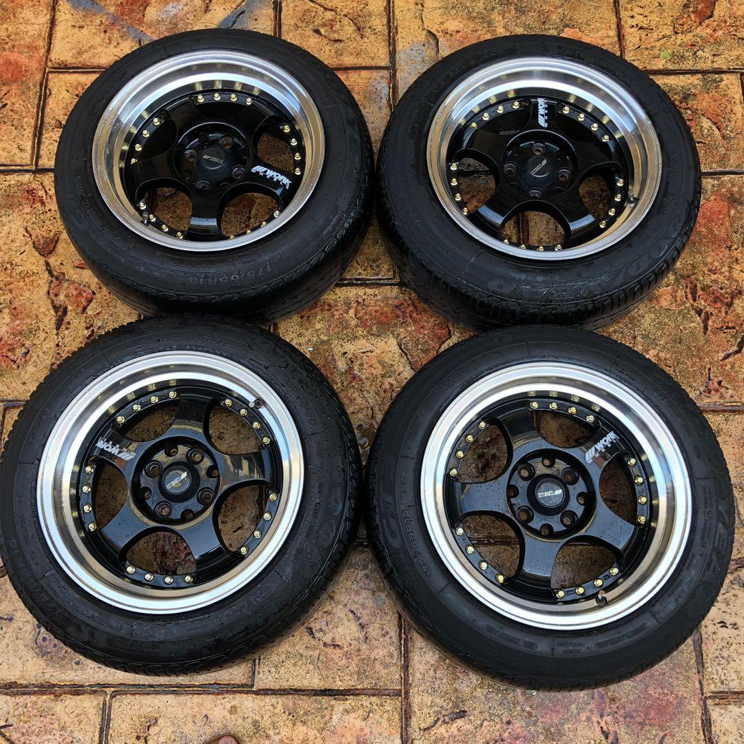 Rim Work Meister S1 15, Auto Accessories on Carousell