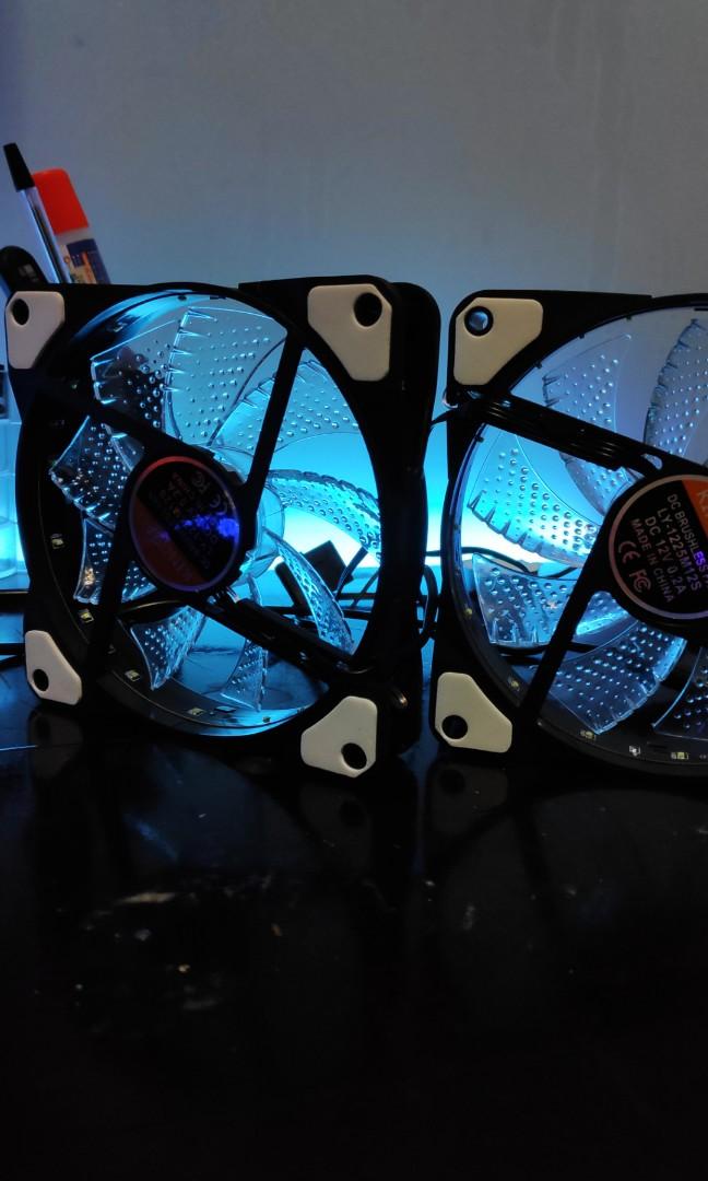 Rush 4 Pin LED Fan, Computers & Tech, Parts & Accessories, Computer ...